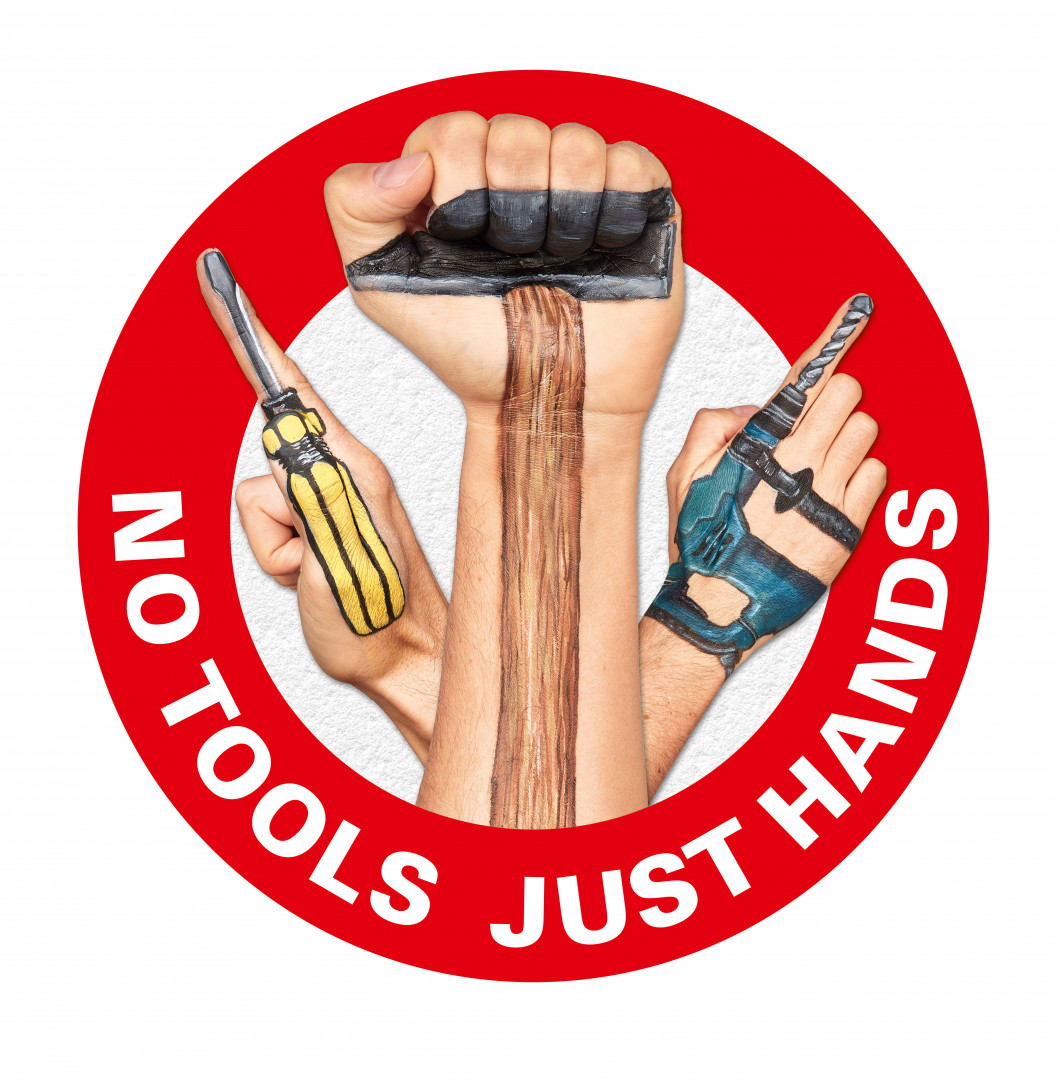 No tools just hands - diyinternational