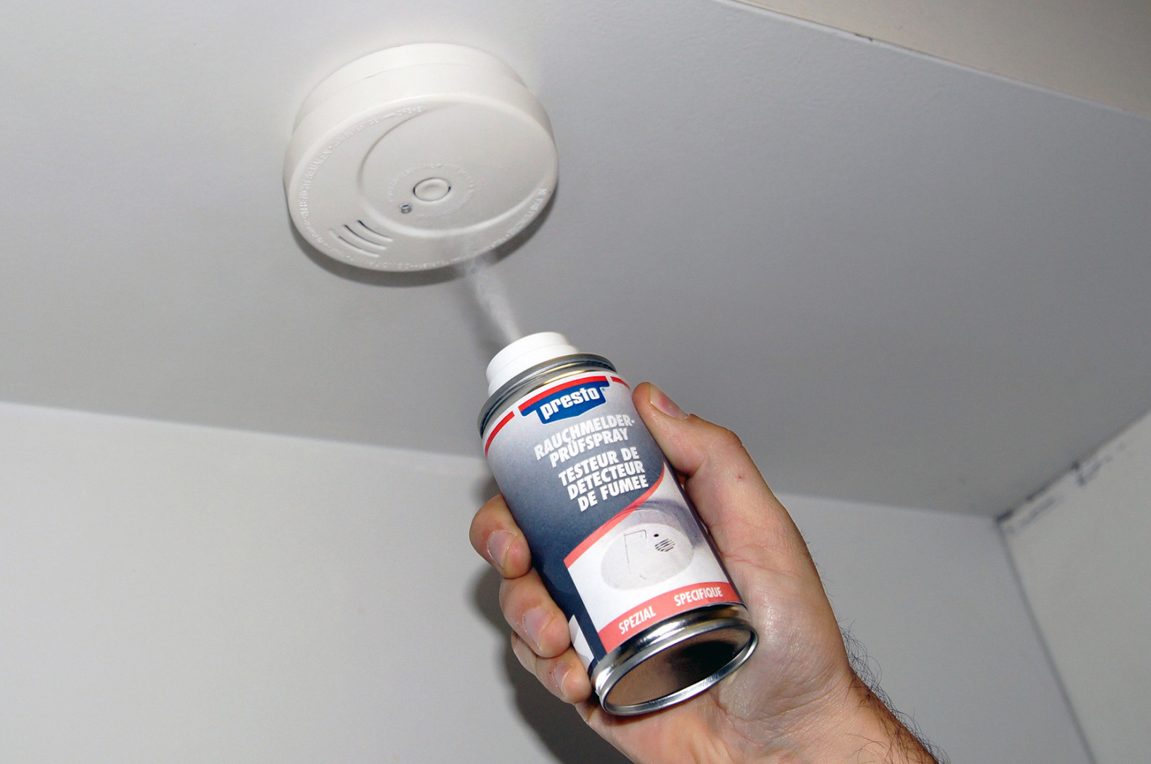 Smoke detector test spray - diyinternational