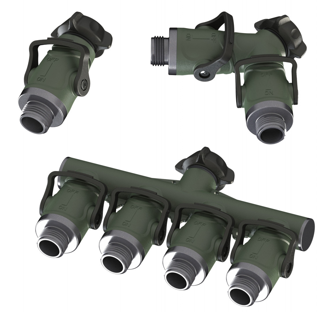 Full flow hose connector - diyinternational