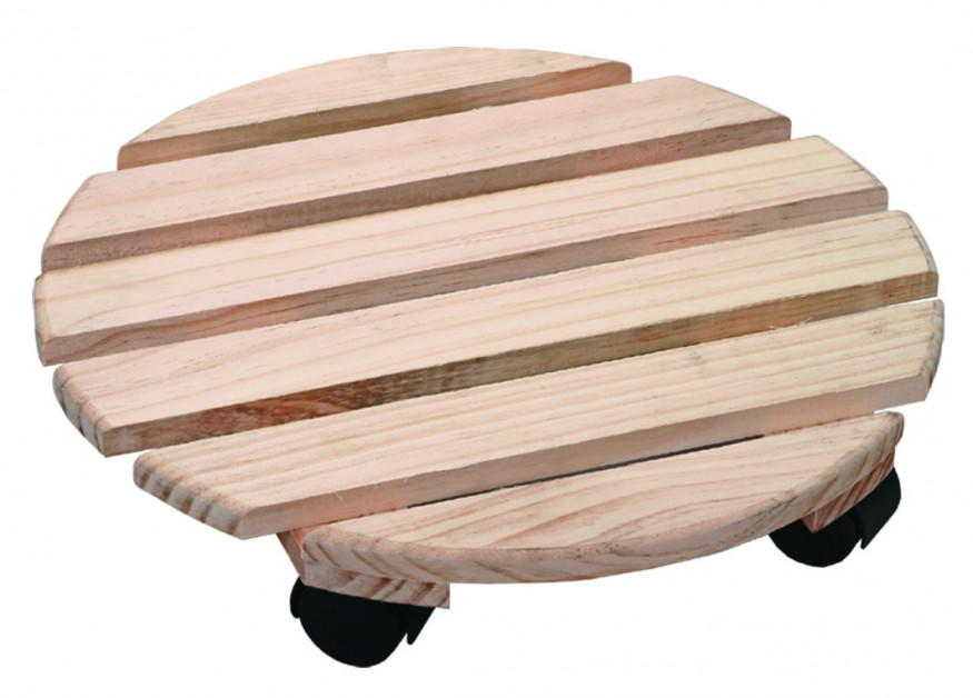 Round rolling pallet dolly - diyinternational