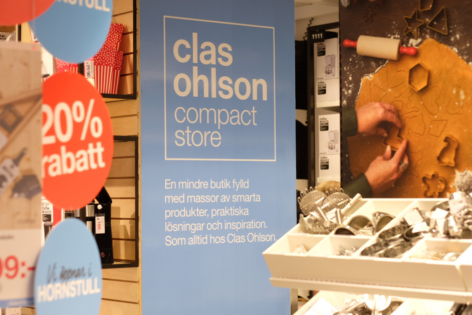 Clas Ohlson opens its first Compact... - diyinternational